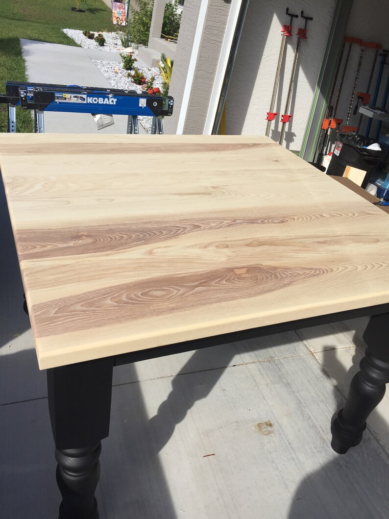 Solid Ash Table Tops Customizable Handmade ANY SIZE - Etsy