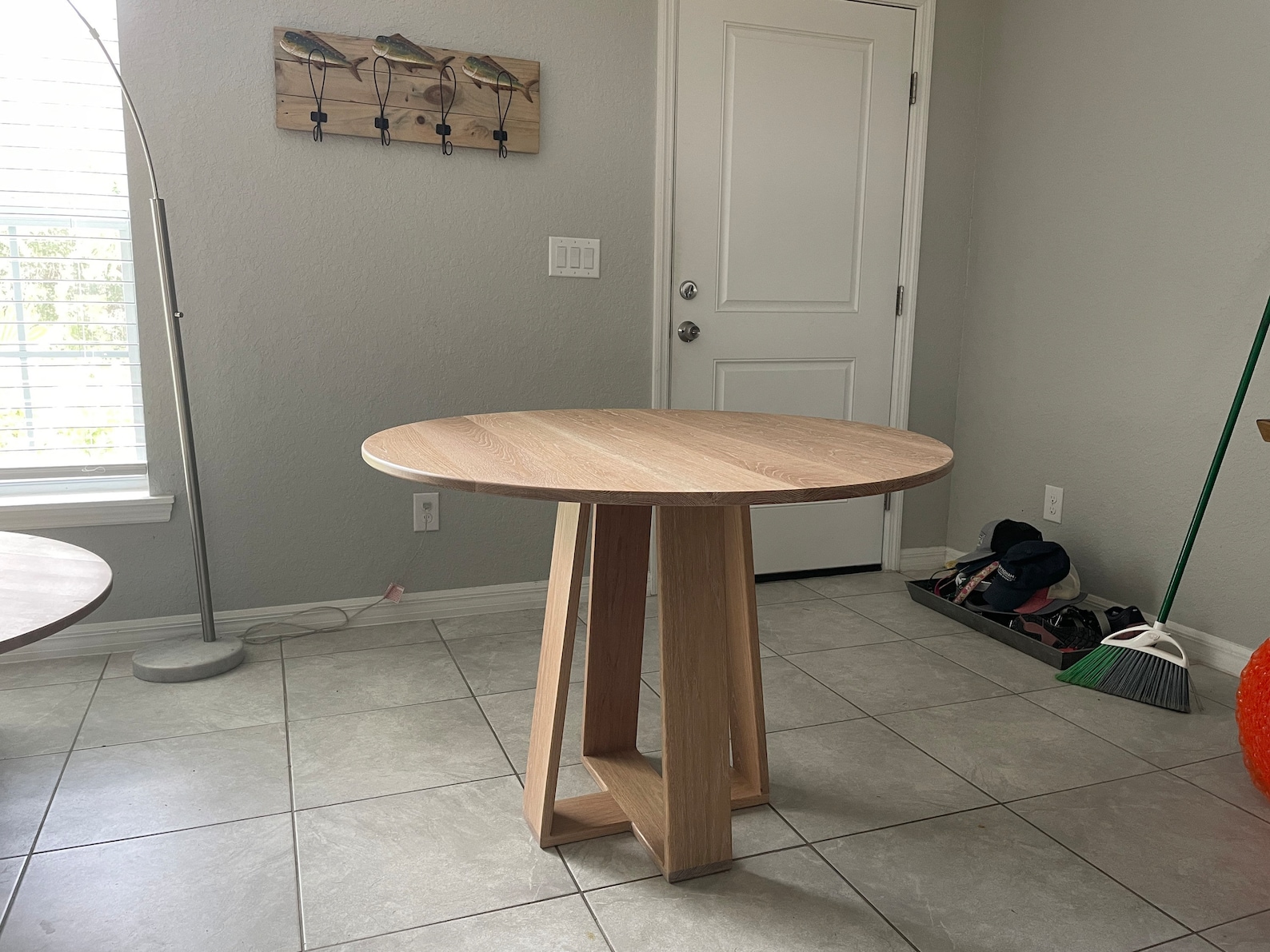 Mid Century Round Table Modern Round Table Custom Round - Etsy