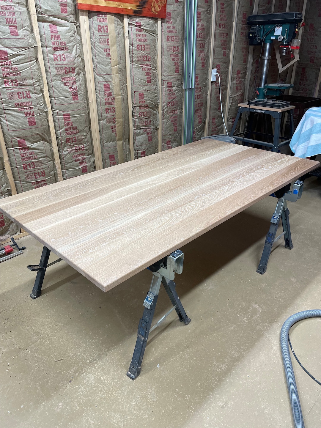 Solid White Oak Table Tops Solid White Oak Desk Tops Thick Top Custom ...