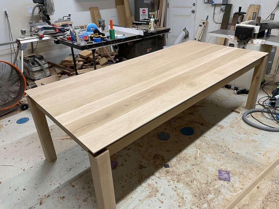 Solid White Oak Table Tops Solid White Oak Desk Tops Custom Ordered ...