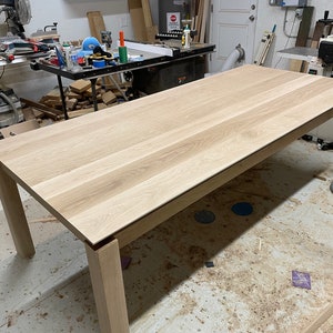Solid White Oak Table Tops Solid White Oak Desk Tops Custom Ordered ...