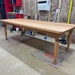 French Country Table | Hand Turned Legs | Solid Walnut | Solid White ...