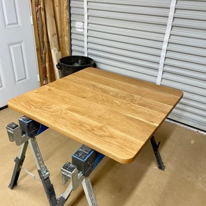 Solid White Oak Table Tops | Solid White Oak Desk Tops | Custom Ordered ...
