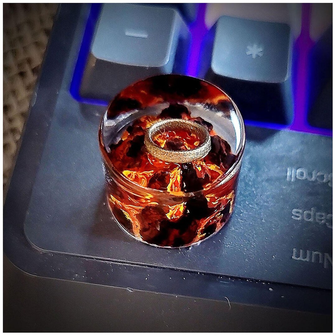 LOT.R Lord of Rings Eye of Sauron Dark Lord the One Ring Keyboard Knob ...