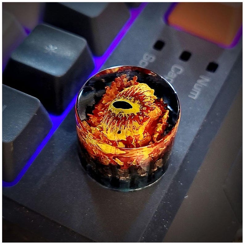 LOT.R Lord of Rings Eye of Sauron Dark Lord the One Ring Keyboard Knob ...