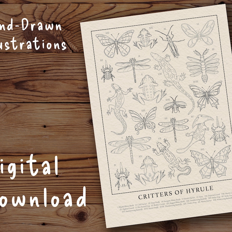 Hyrule Kingdom Map Art - Etsy