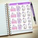 HRT Planner Stickers, Hormone Stickers, Hormone Replacement, Reminder ...