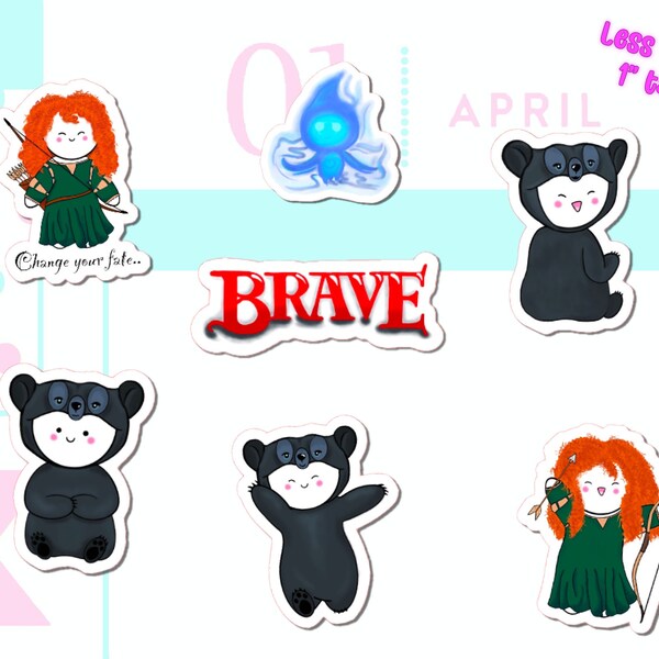 Brave Movie - Etsy