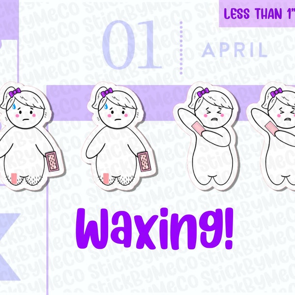 Waxing Stickers - Etsy