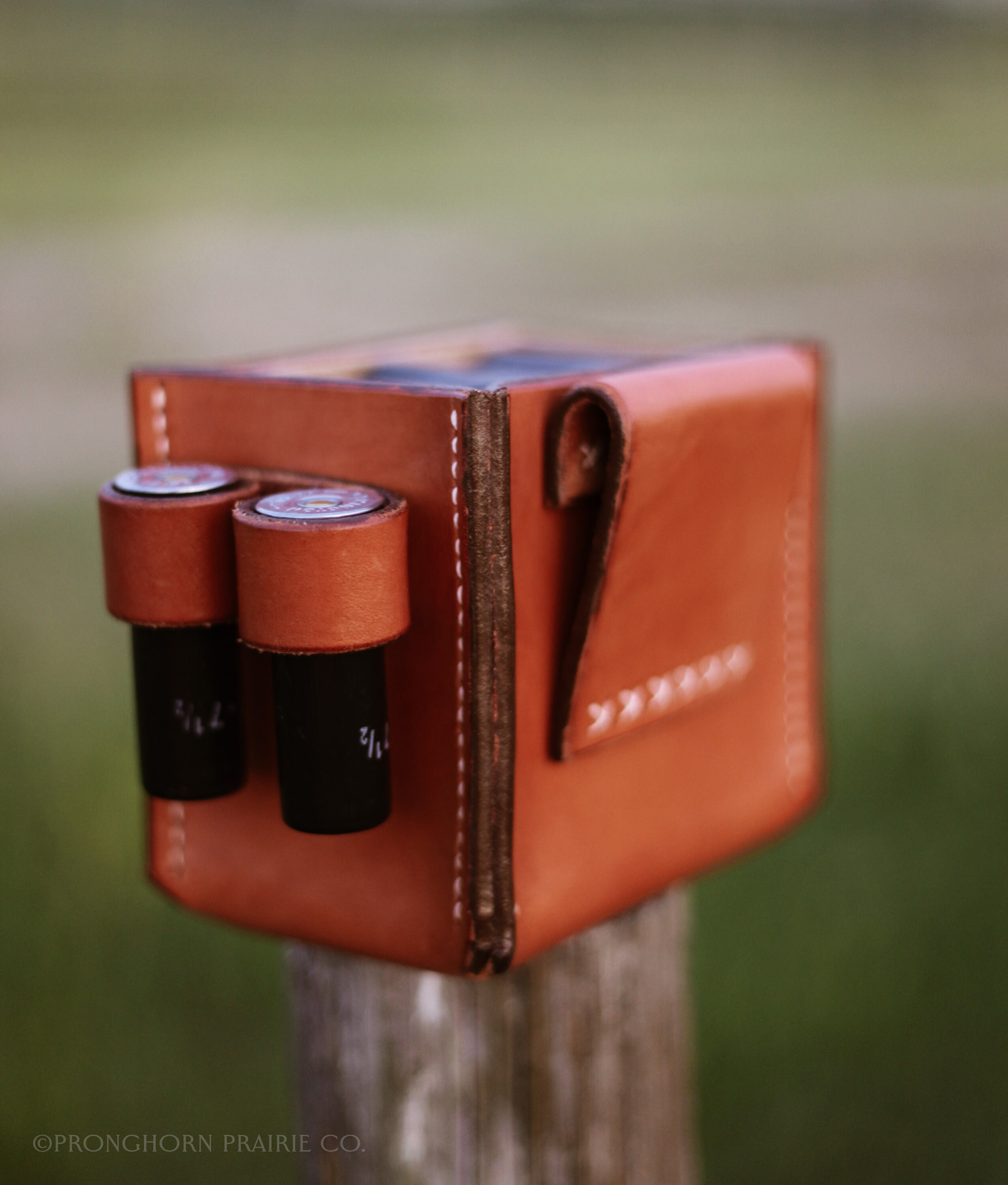 Leather Shotgun Shell Box Holder Perfect Gift For | Etsy