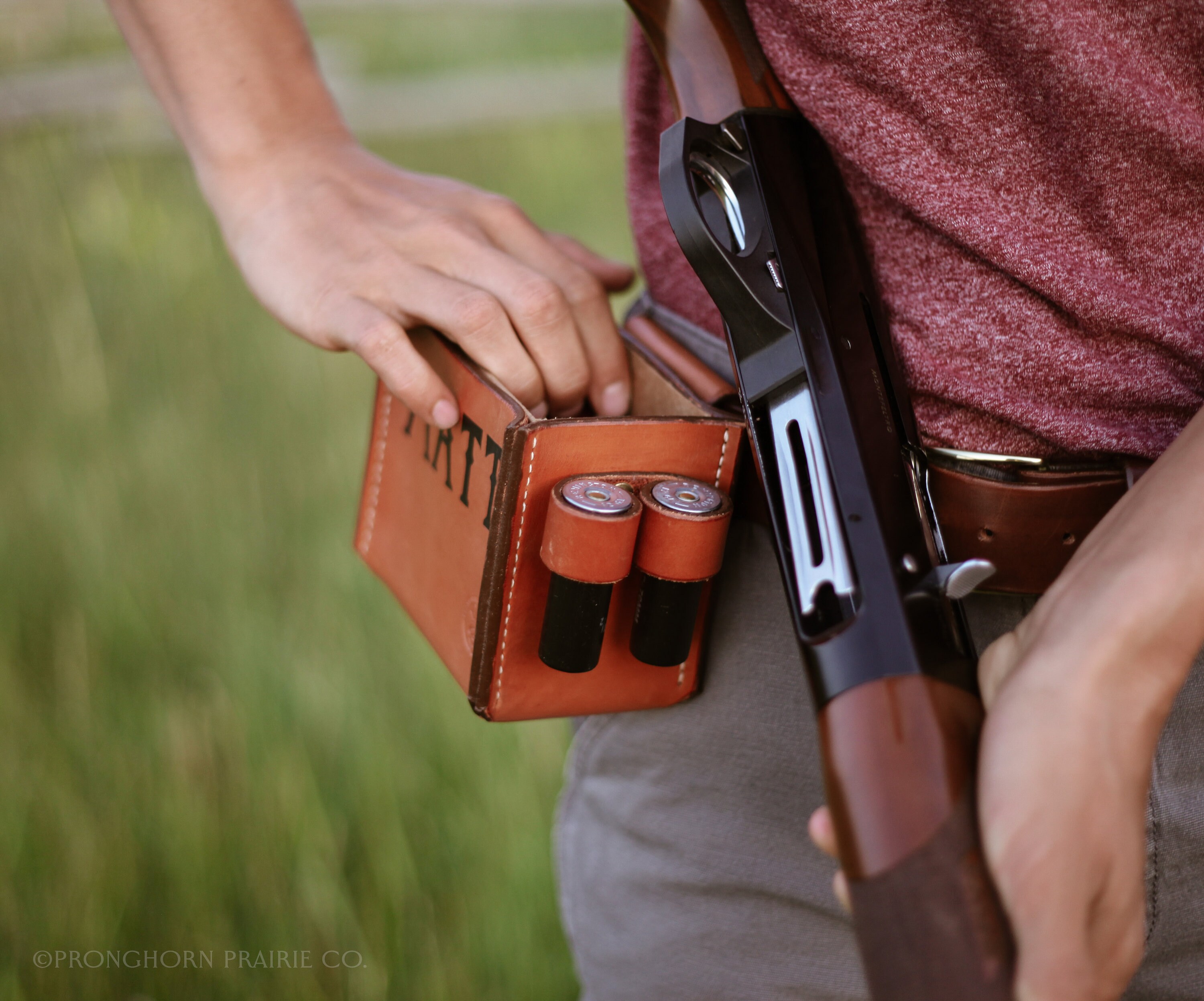 Leather Shotgun Shell Box Holder Perfect Gift For | Etsy