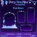 Deep Sea Bliss ANIMATED Full Stream Pack | Overlays, Scenes, Stinger ...