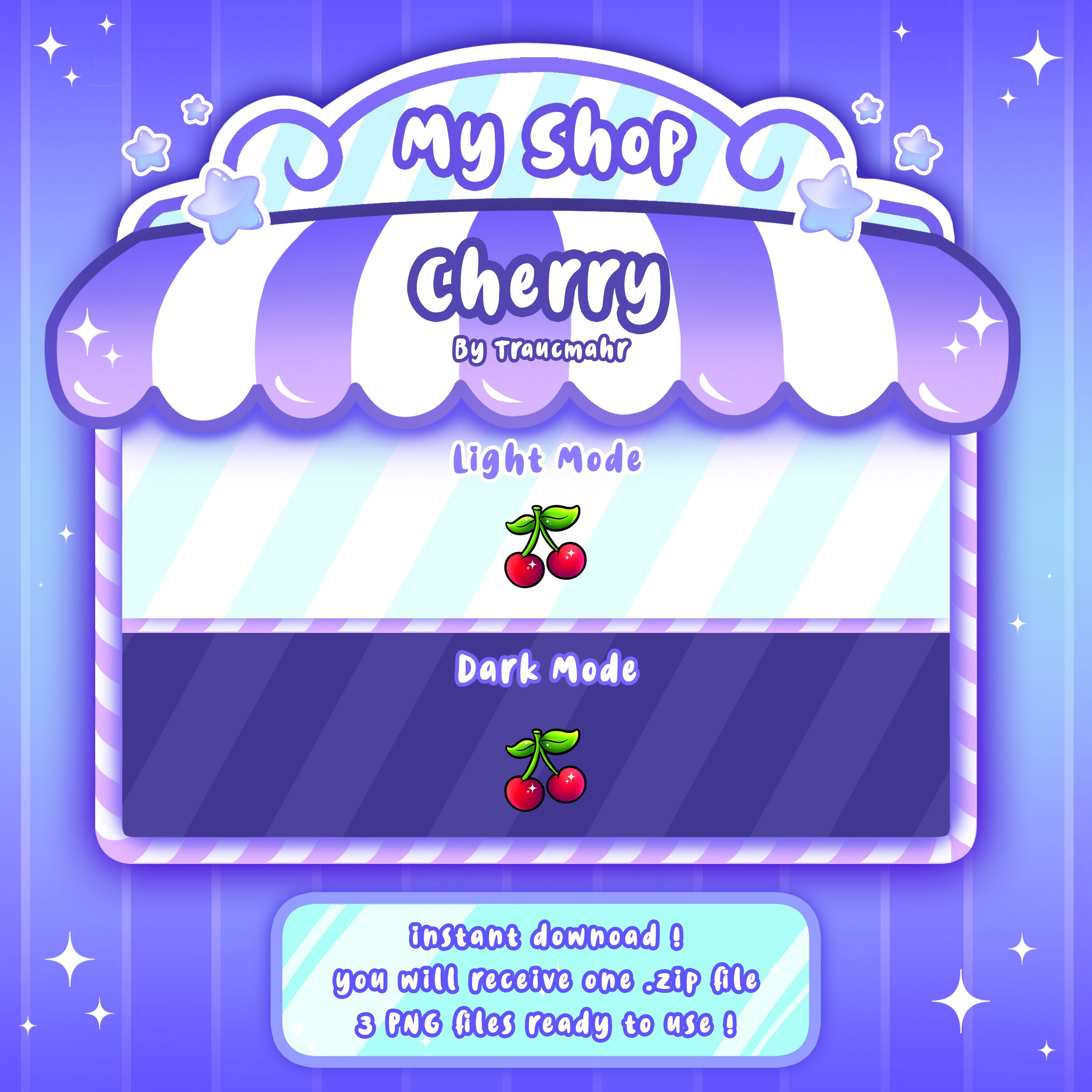 Cherry Emote for Twitch Discord and More Streaming Gaming | Etsy