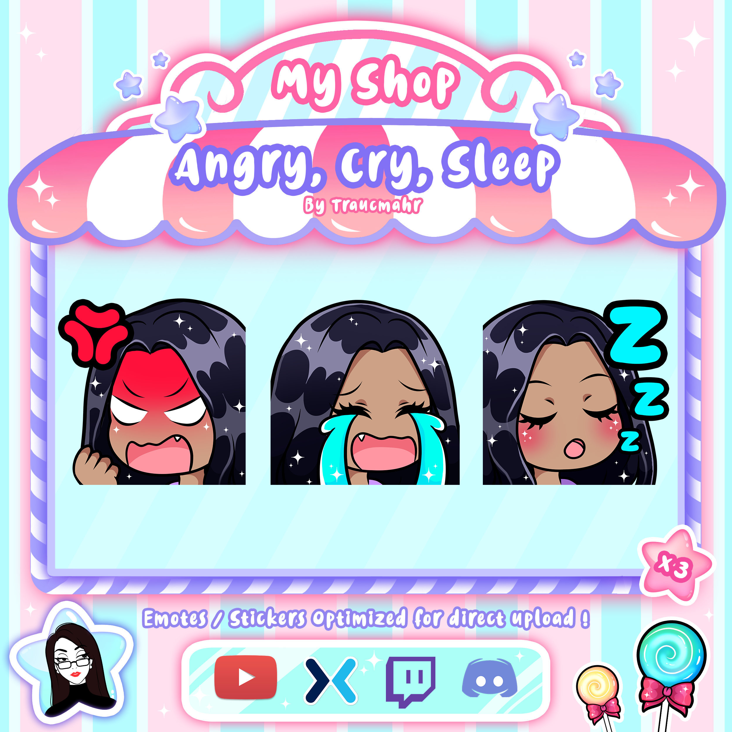 Art & Collectibles Digital Discord Mixer and more ! Cry Angry and ...