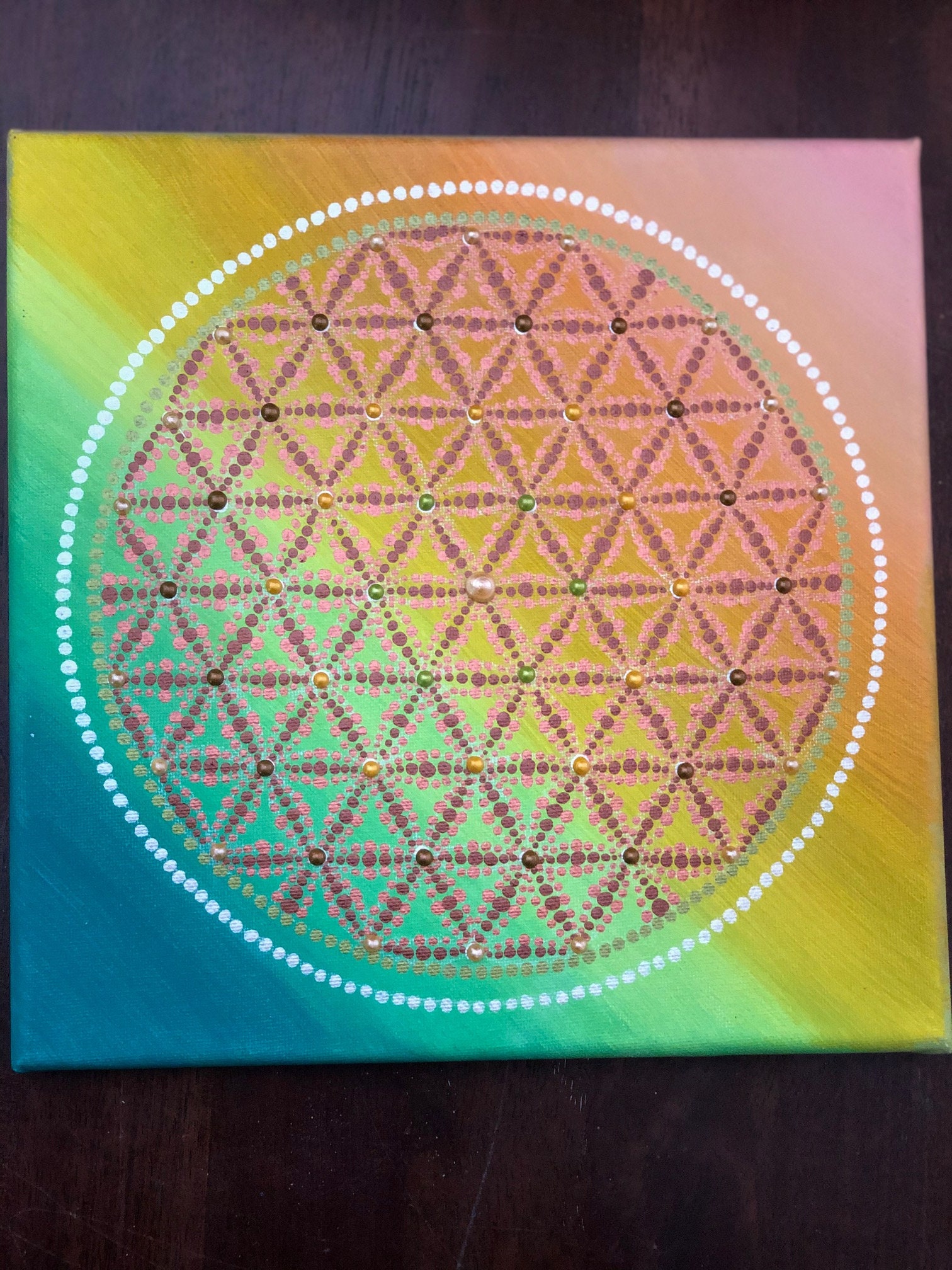 Seed of Life Mandala | Etsy