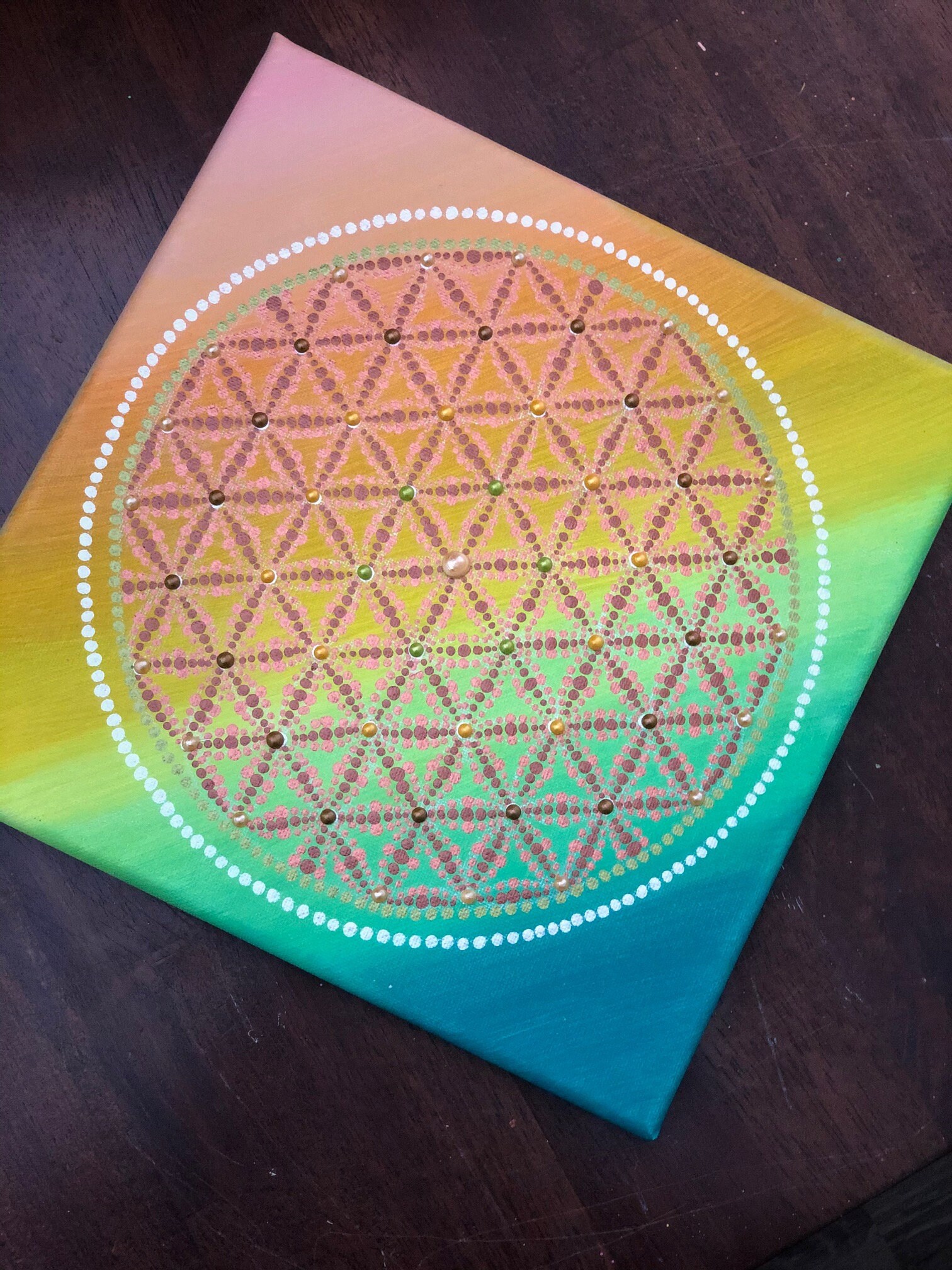 Seed of Life Mandala | Etsy