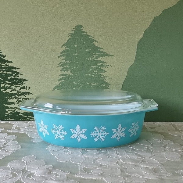 Pyrex Snowflake - Etsy
