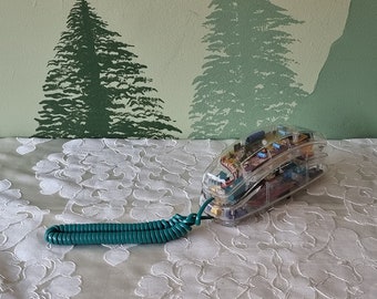 Clear Landline Phone | Etsy
