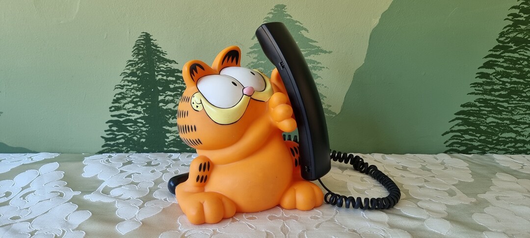 Vintage Garfield the Cat 1995 Novelty Telephone Landline 90's ...