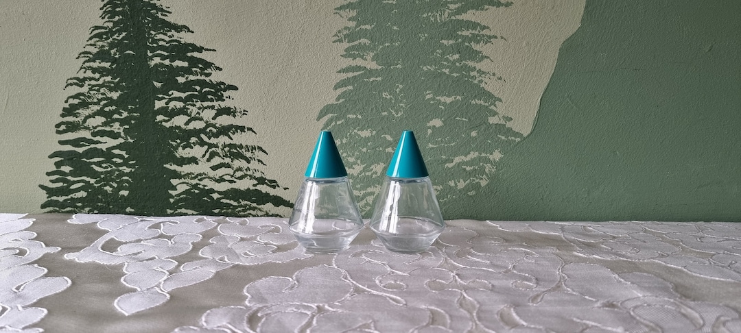 Vintage Stoha Salt Pepper Shaker Set 80's Pomo Memphis Style Milano ...