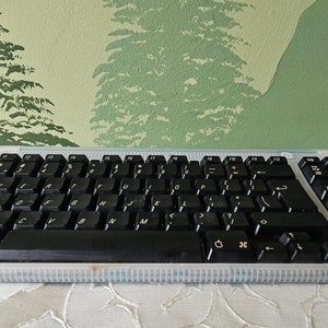 Vintage Apple Imac G3 Keyboard Bondi Blue Transparent 90's - Etsy