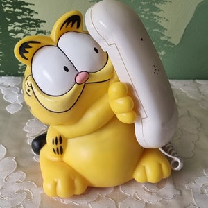 Vintage Garfield the Cat 1995 Novelty Telephone Landline 90's ...