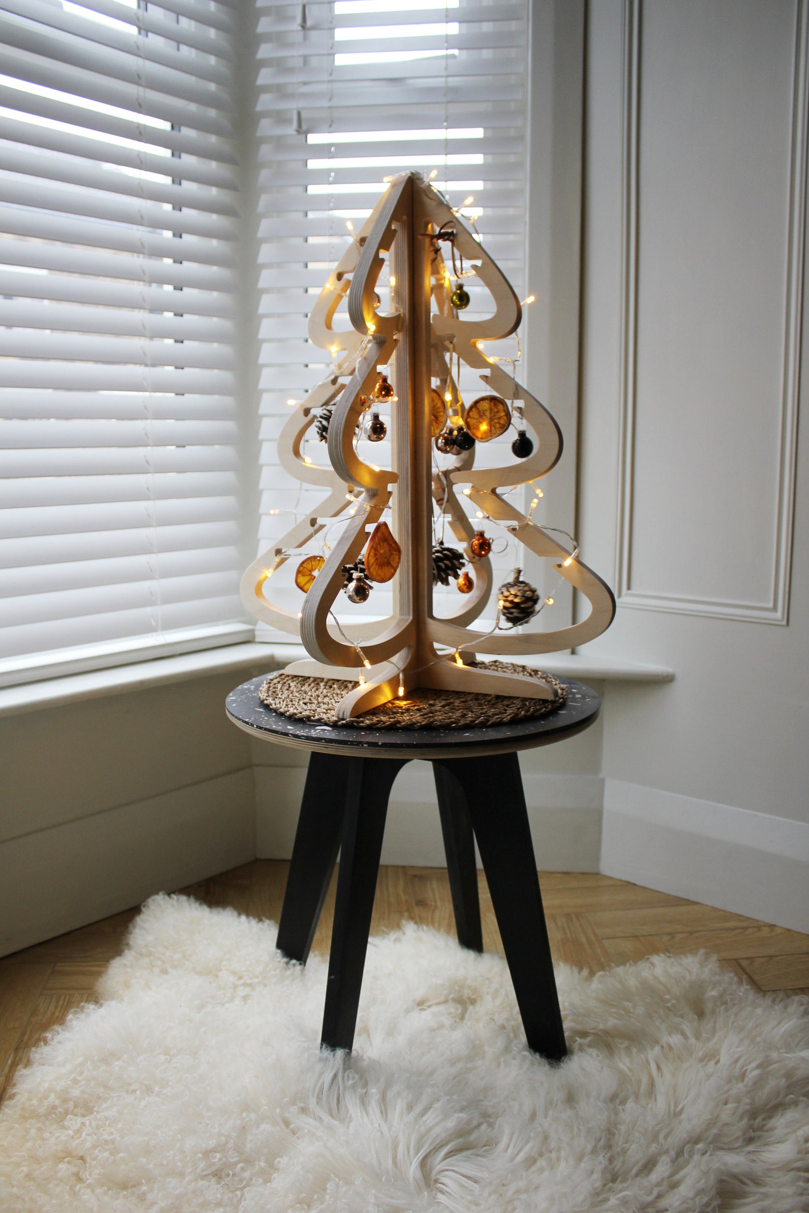 Wooden Christmas Tree 2ft or 3ft Plywood Tree Sustainable - Etsy