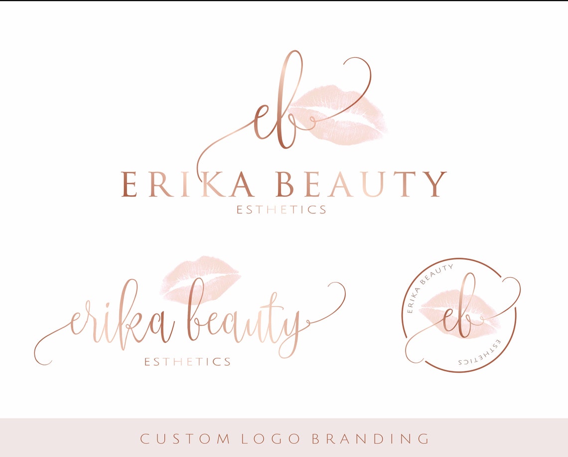 Beauty Logo Design Esthetician Logo Business Branding | Etsy