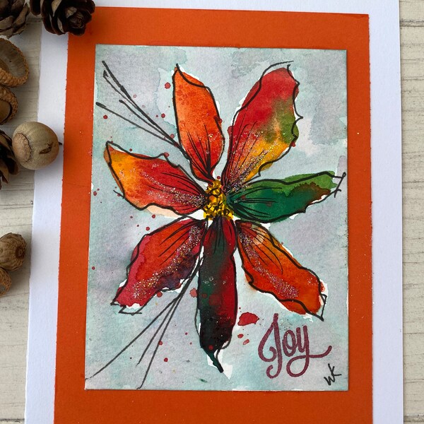 Hand Painted Greeting Cards - Etsy