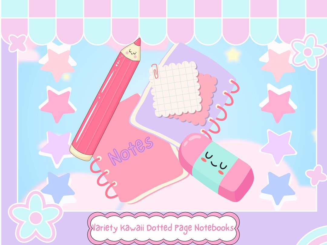 Variety Discount Kawaii Notebooks - Etsy
