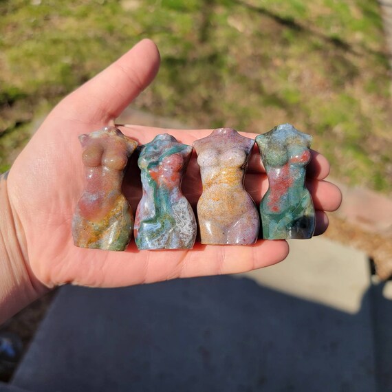 BEAUTIFUL Ocean Jasper Goddess Bodys Lady Body 2.2in Tall - Etsy