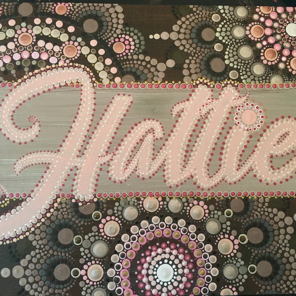 Mandala Name Art - Etsy