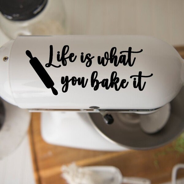 Kitchenaid Mixer Decals - Etsy