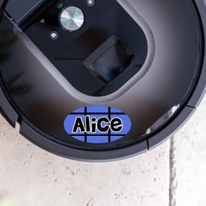 Robotic Vacuum Cleaner Vinyl Stickers, Alice, Brady Bunch, 4.5 Wide ...