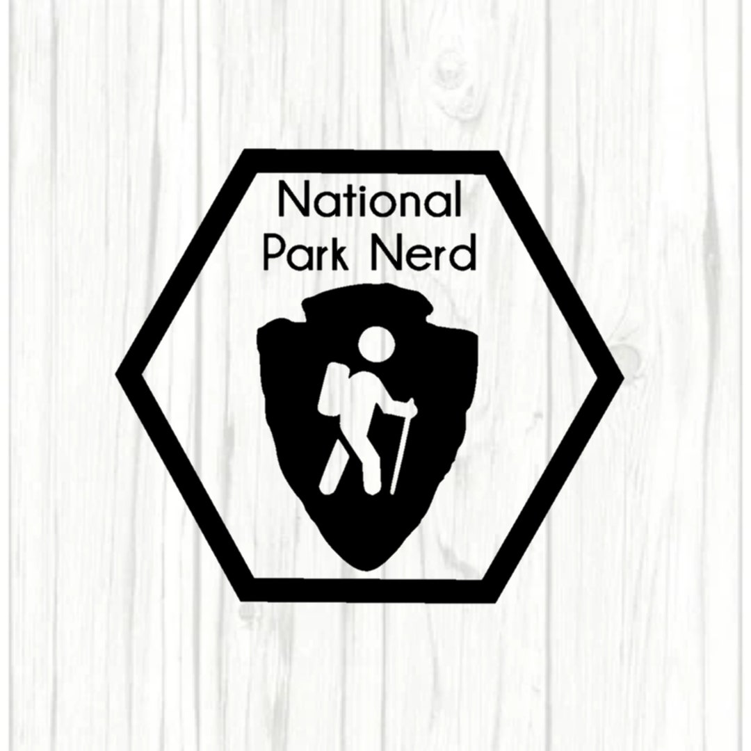 National Park Nerd Decal Honeycomb National Park Decal National Park ...