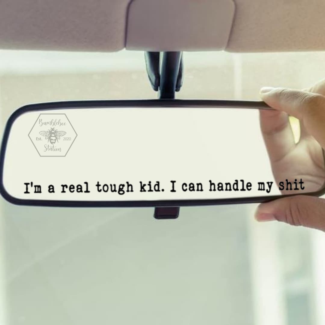I'm a Real Tough Kid Inspired Vinyl Decal 7.5w X .4 H Swift Inspired 30 ...