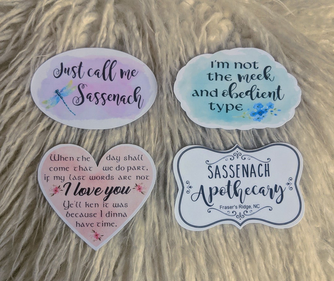 Outlander Stickers Collection 3 Laptop Tumbler Water Bottle Travel Mug ...