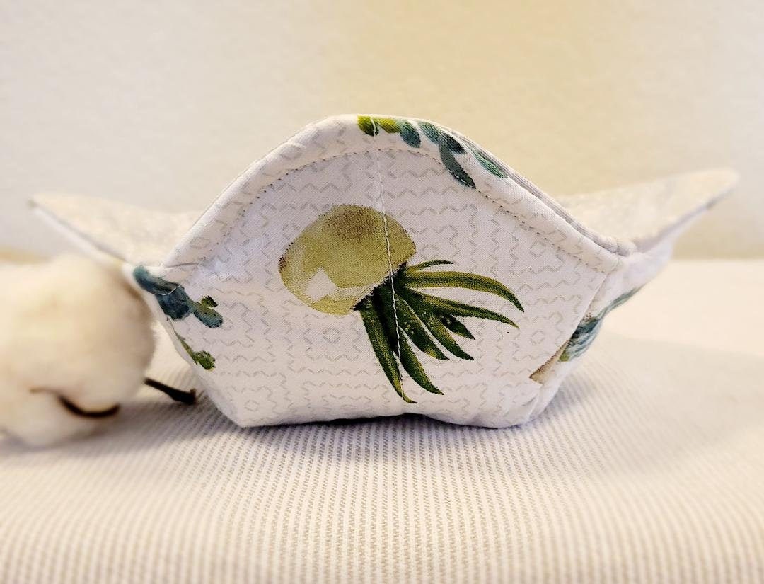 Cactus Bowl Cozy Microwave Bowl Cozy Reversible Bowl Cozy Microwave ...