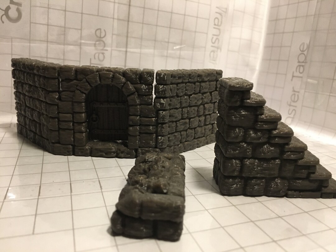 Small Dungeon Terrain Set - Dragonlock Miniatures - Etsy