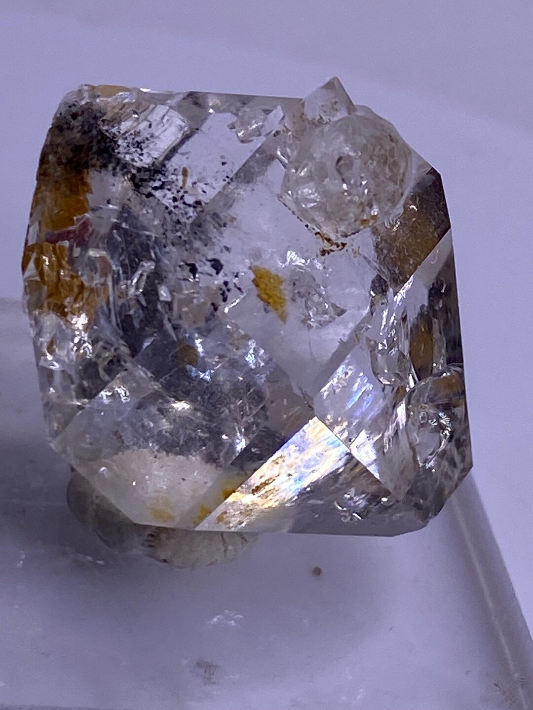 Super Gem Double Terminated Quartz Crystal With Mini Cluster - Dolomite ...
