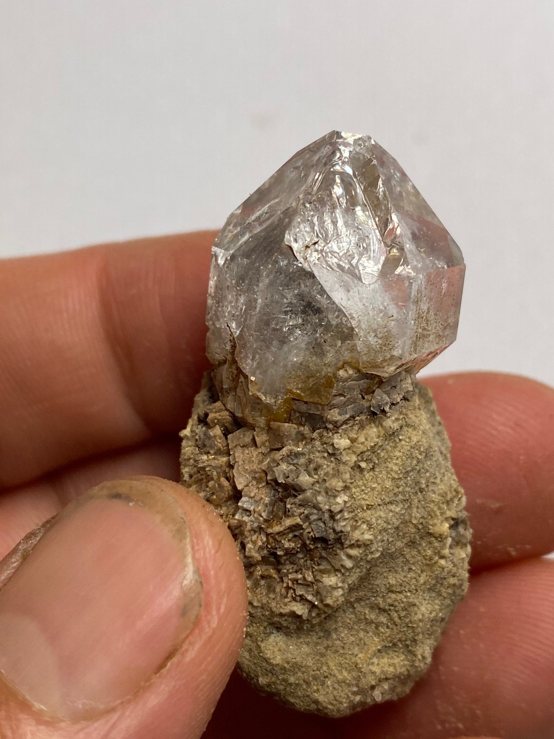 360 Degree Herkimer Quartz Matrix With Dolomite - New York Mined - Etsy