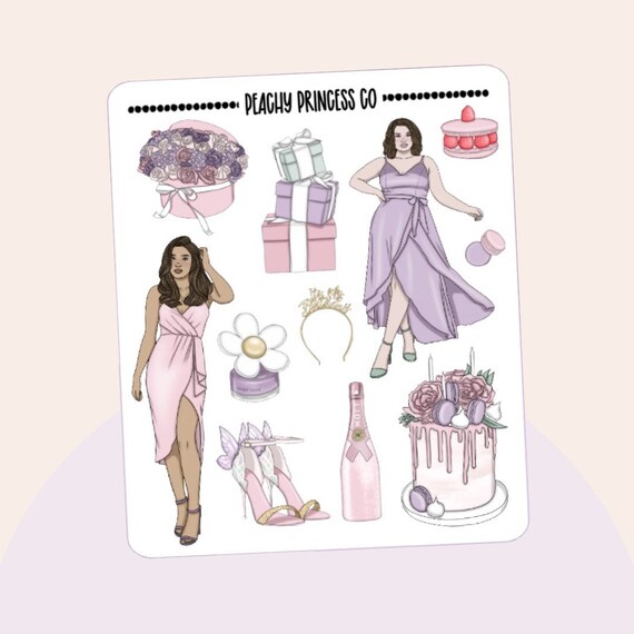 Make a Wish Planner Decor Sticker Sheet. - Etsy