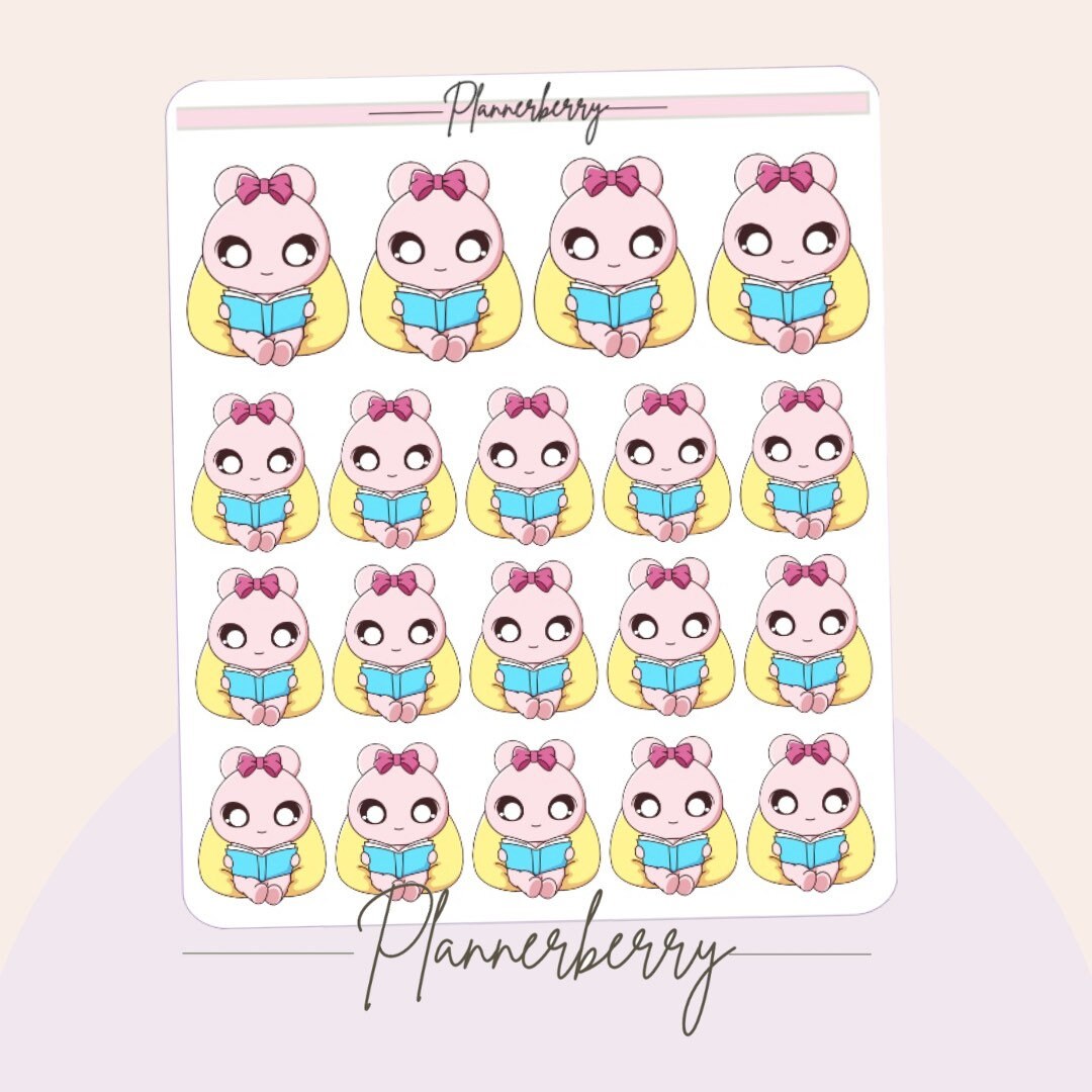 Little Pip Reading Planner Stickers - Etsy