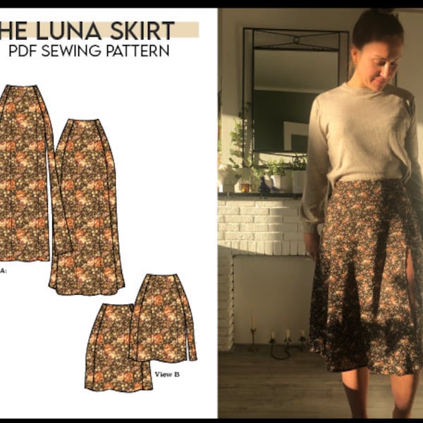 Luna Skirt - Etsy