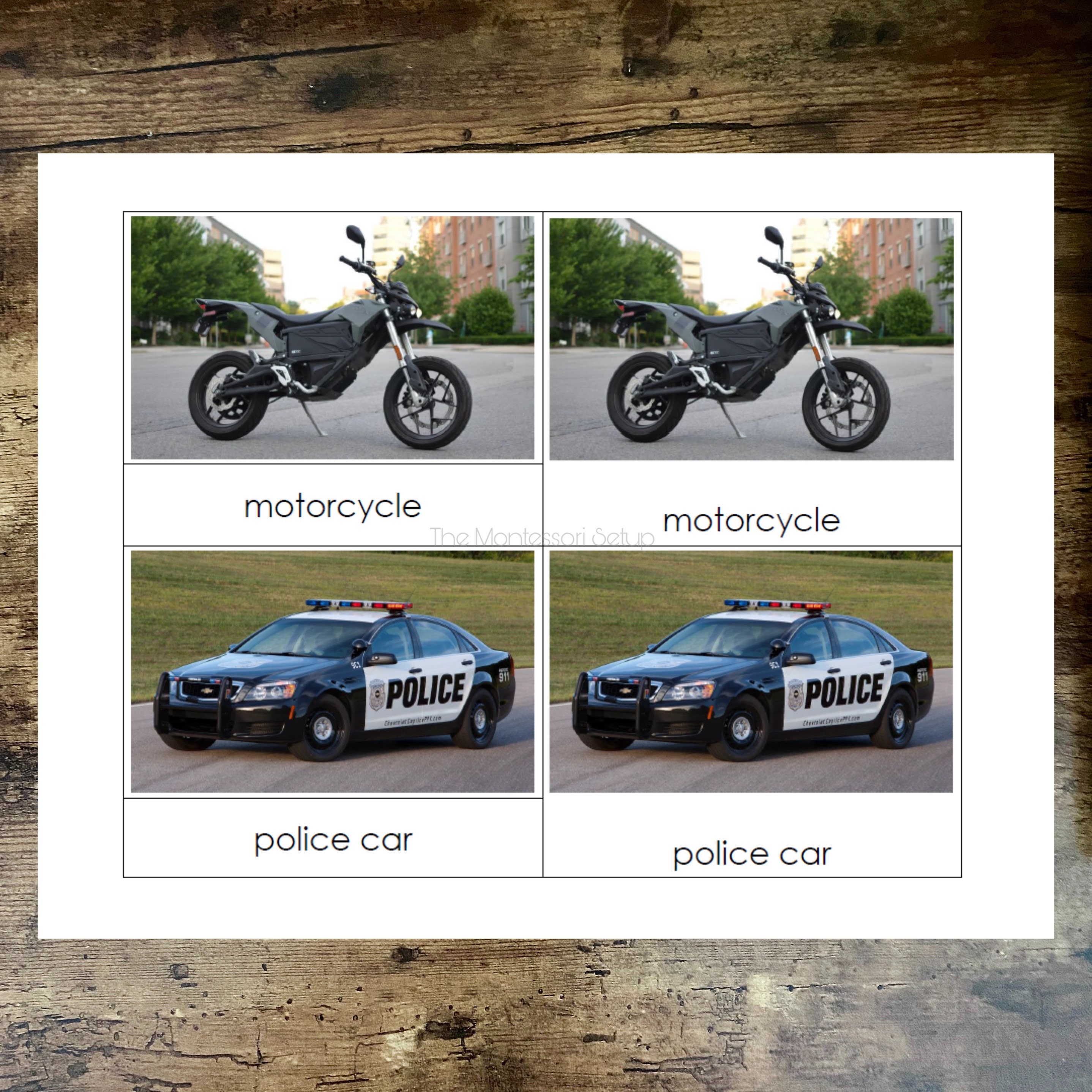 PRINTABLE on the Road 3 Part Cards for Safariltd TOOB - Etsy