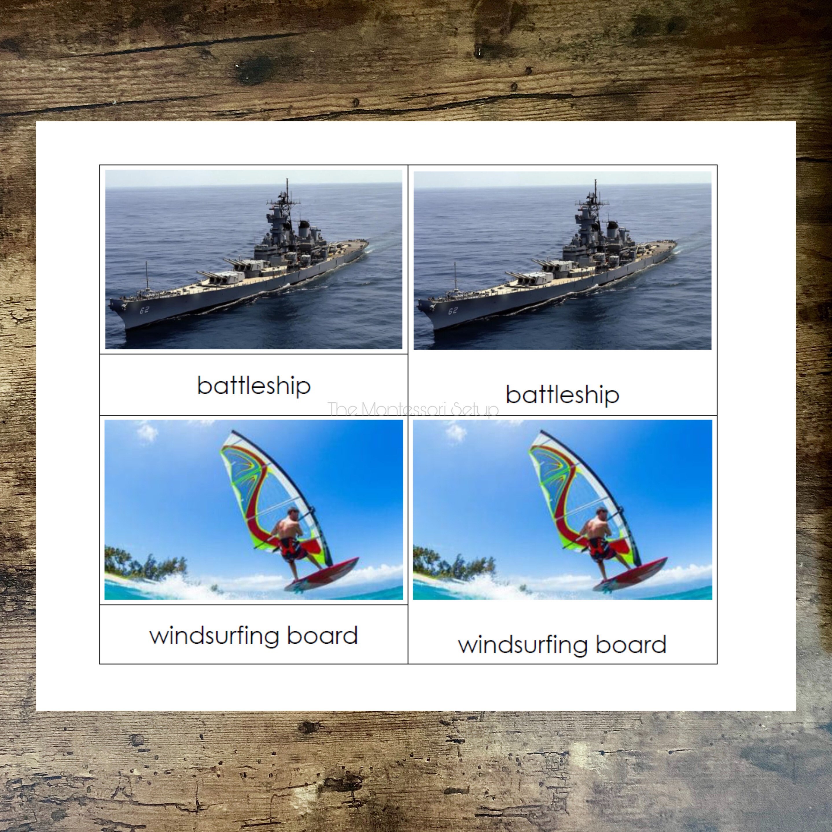 PRINTABLE in the Water 3 Part Cards for Safariltd TOOB - Etsy