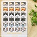 Long Cat Meme Sticker, Cute Cat Sticker, Kawaii Kitten Sticker - Etsy