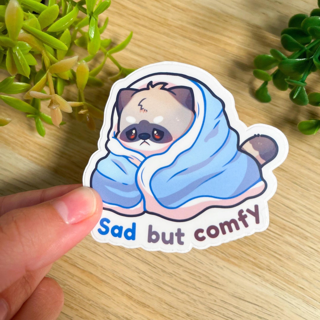 Raccoon Drinking Boba Tea Sticker, Kawaii Holo Stars Sticker - Etsy