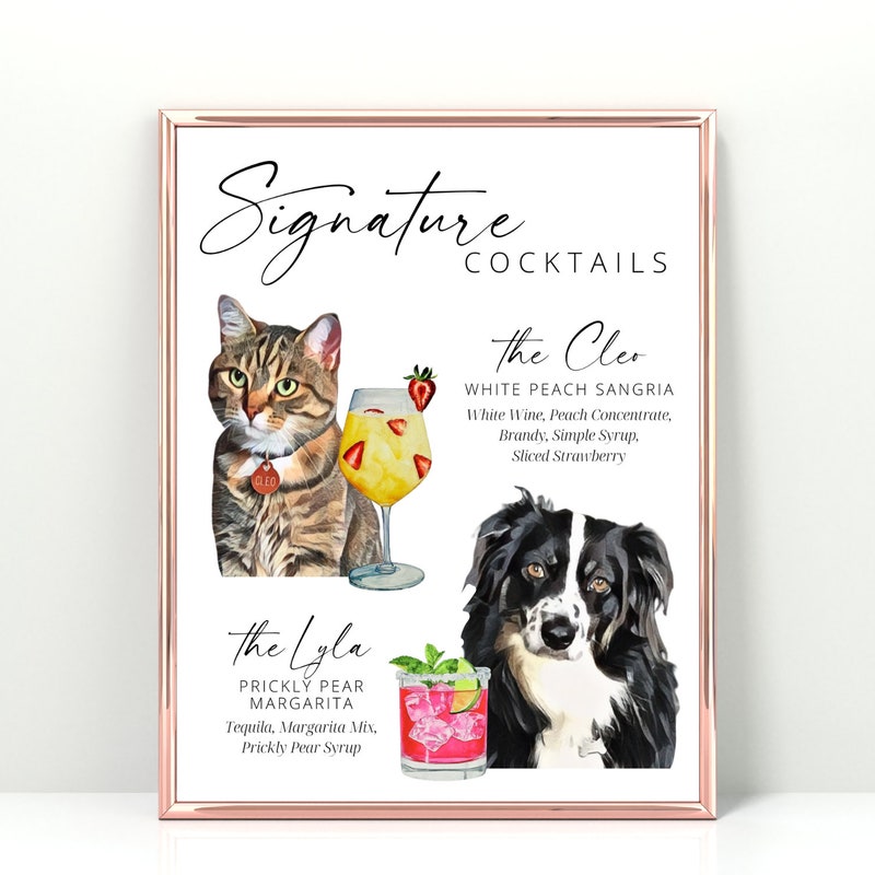 Pet Wedding Sign - Etsy