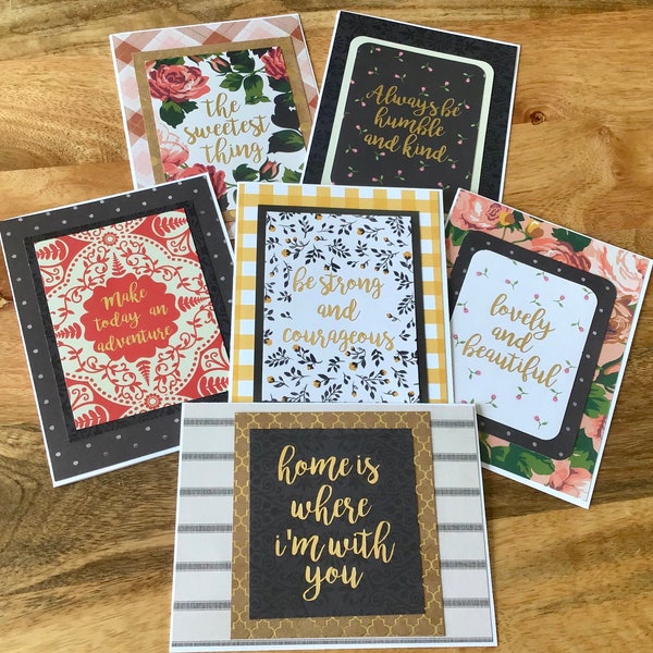 Handmade Notecards - Etsy